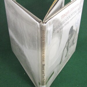 Moja Means One // 1971 Hardback W Jacket First Edition // Swahili ...