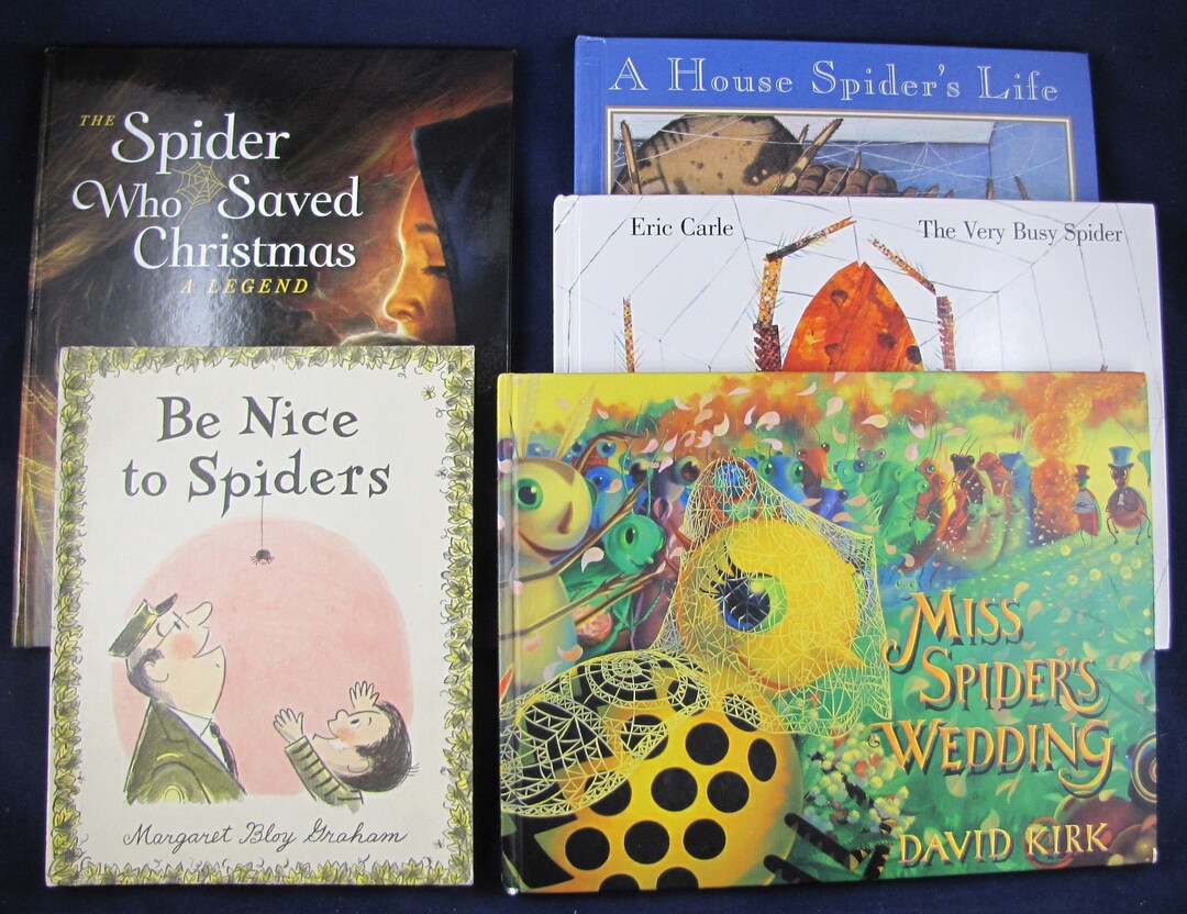 Spider Children's Hardback Picture Book Set, 5 // 1967-2000+ // Great ...