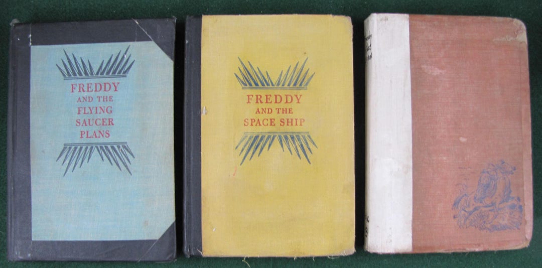 Freddy and the Space Ship & Freddy and the Flying Saucer Plans ...