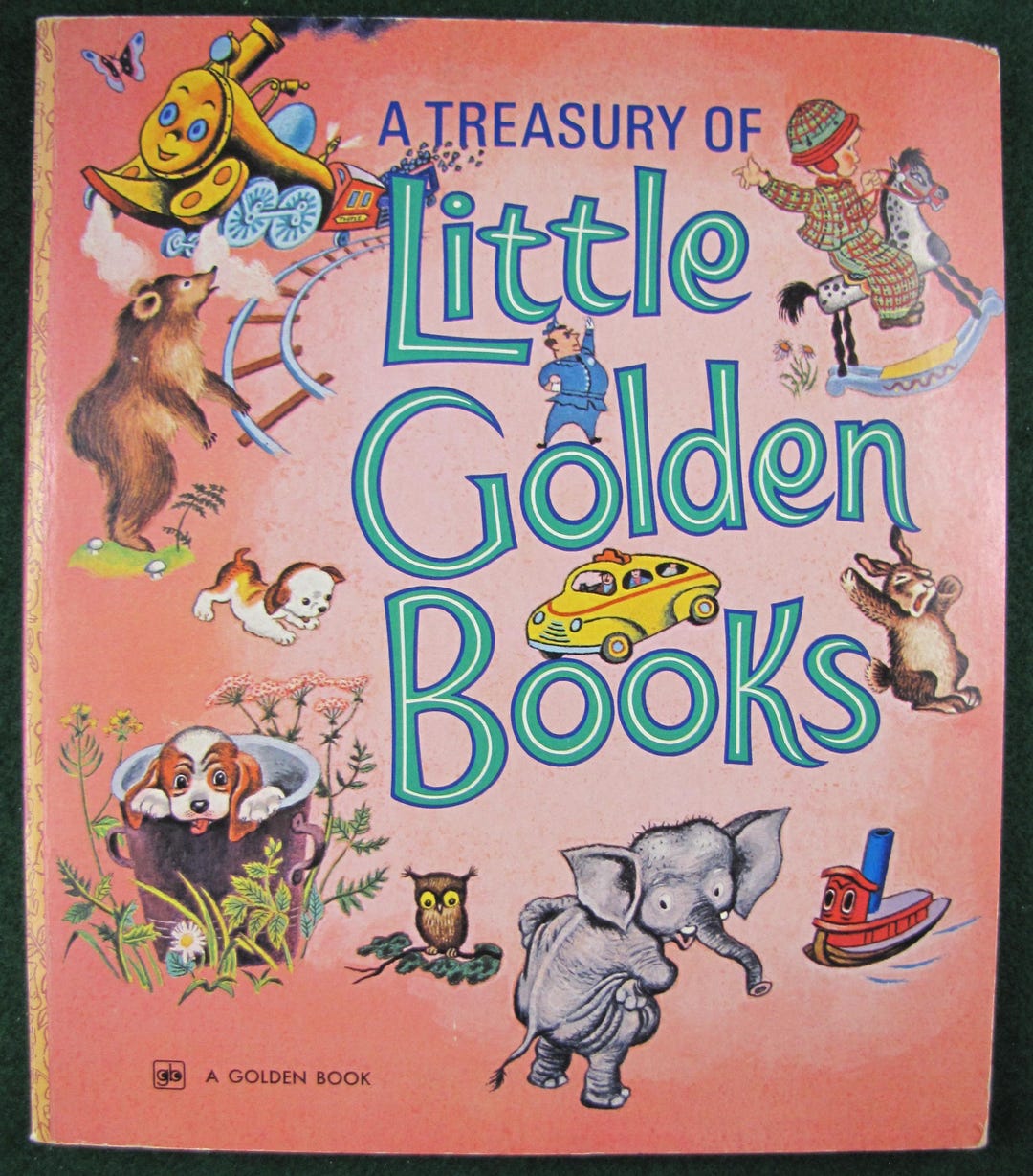 A Treasury of Little Golden Books // 1976 Softback // Classic Stories ...
