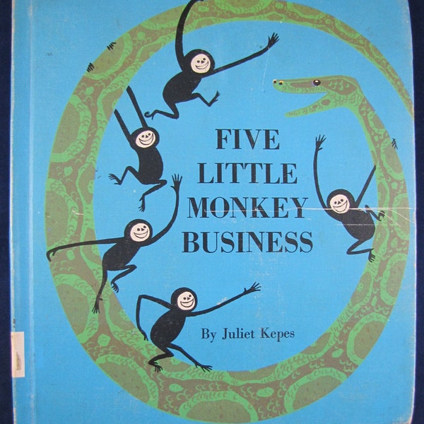 Five Little Monkeys - Etsy