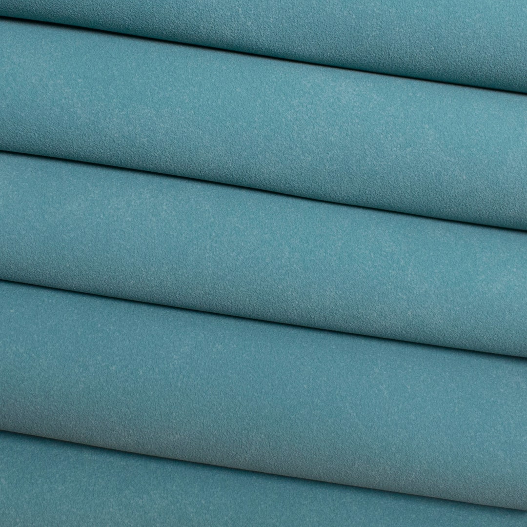 Aqua Faux Suede - Faux Suede Fabric Sheet - Etsy