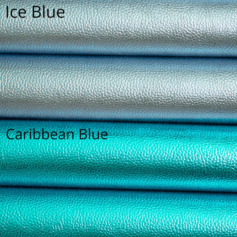 Textured Metallic Leatherette Fabric Sheets Shiny Vegan Faux - Etsy