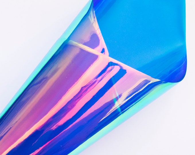 Transparent Rainbow Film PVC Laser Illusion Film Paper DIY Luggage ...