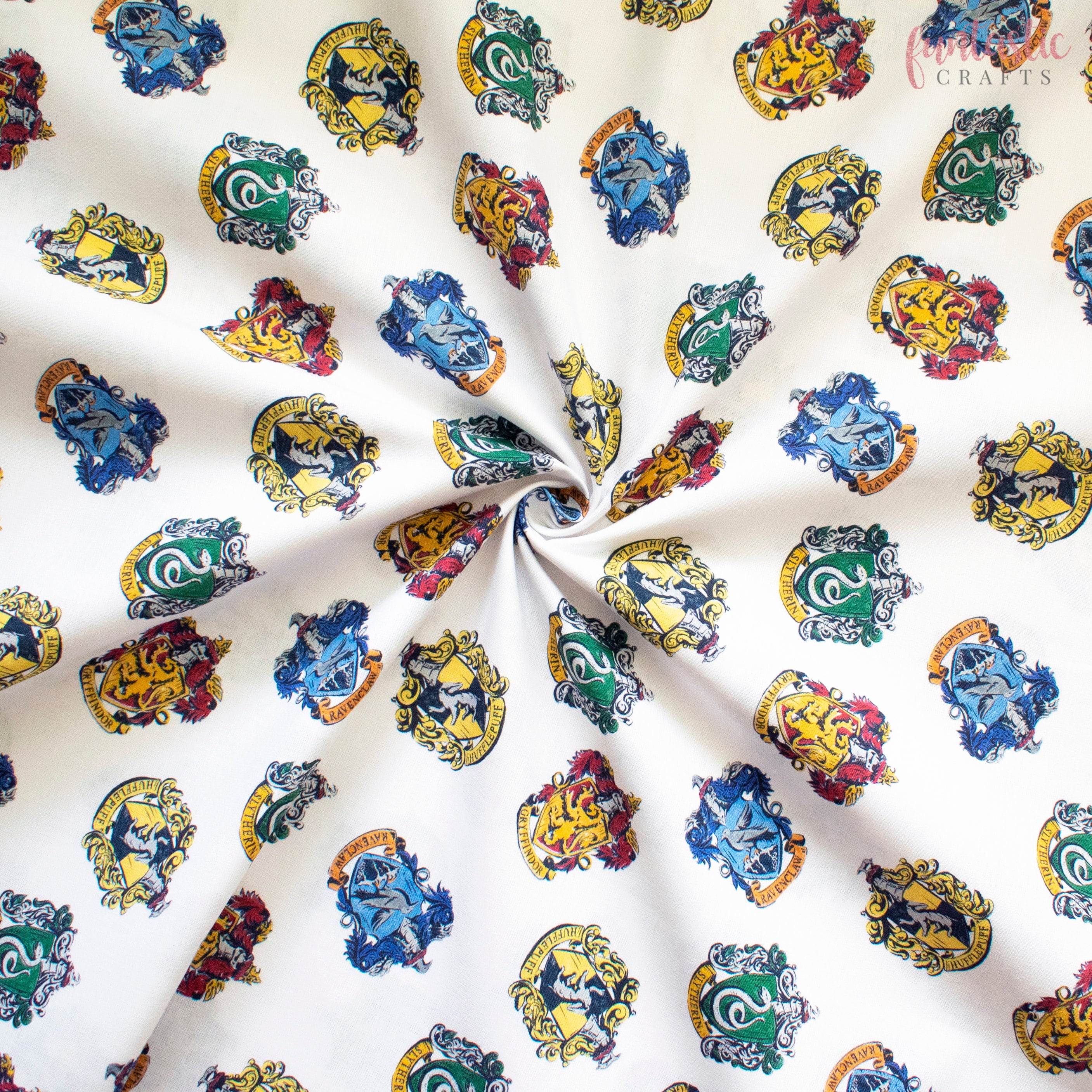 Licensed Harry Potter Cotton Fabric Wizarding World Magical - Etsy UK