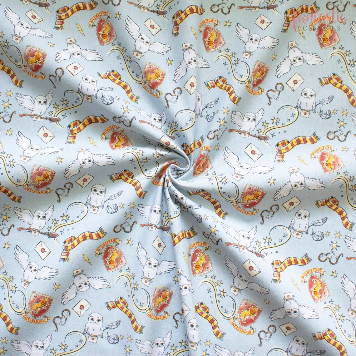 Licensed Harry Potter Cotton Fabric Wizarding World Magical - Etsy UK