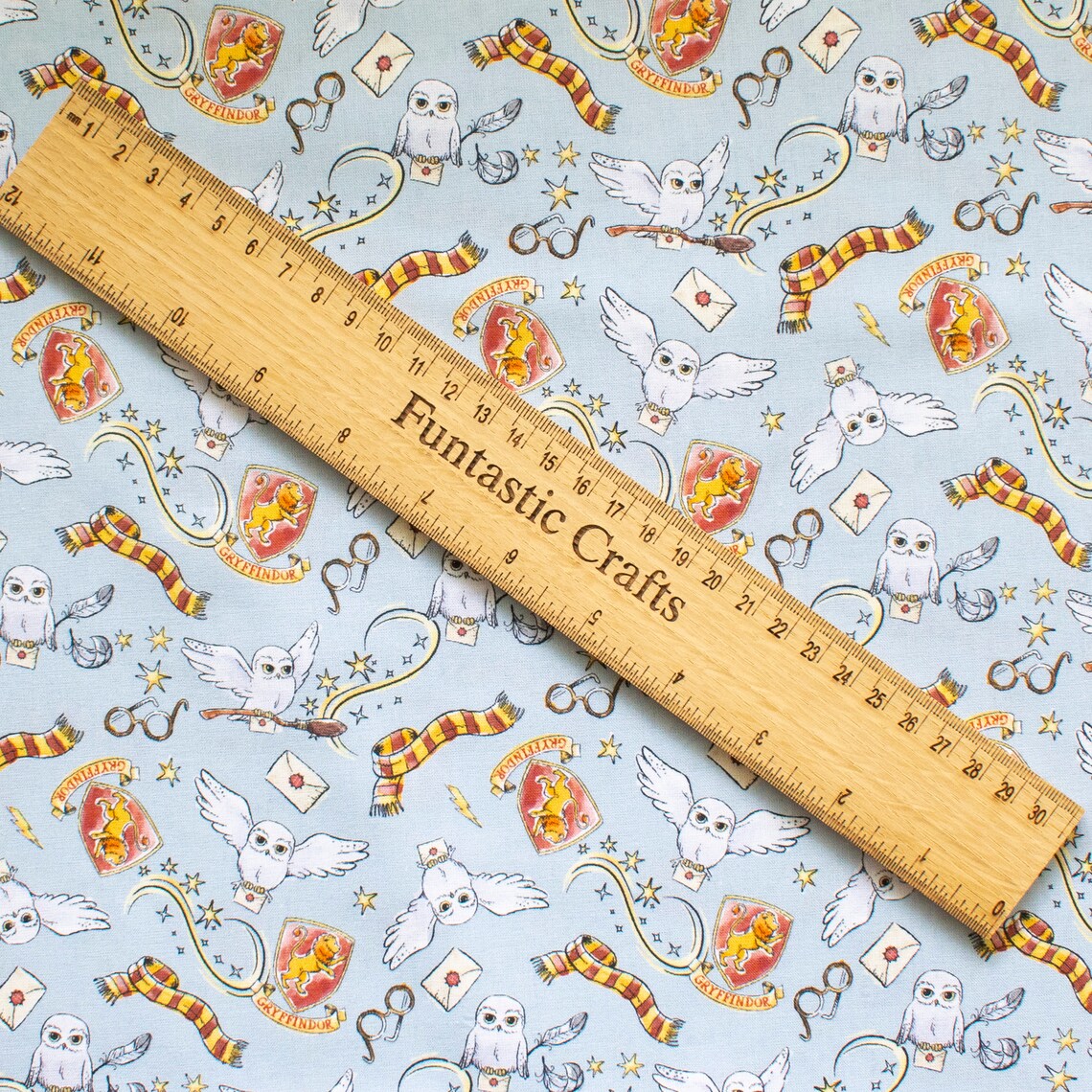 Licensed Harry Potter Cotton Fabric Wizarding World Magical - Etsy UK