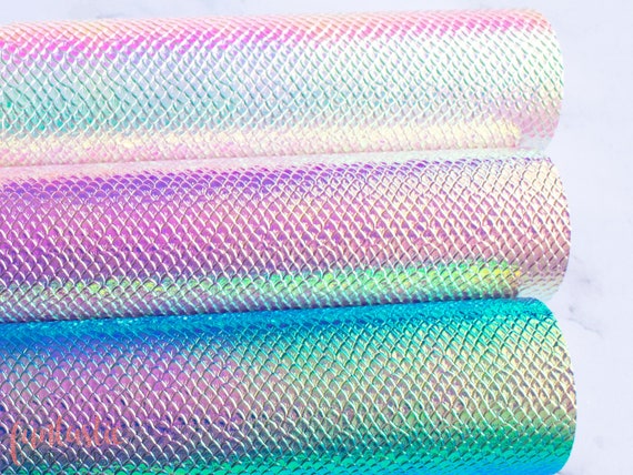 Dragon Skin Iridescent Textured Faux Leather Sheet - Etsy