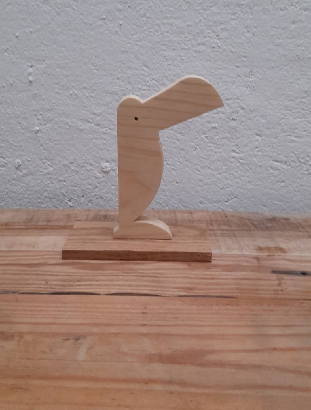 Wooden Toucan on Its Base - Etsy