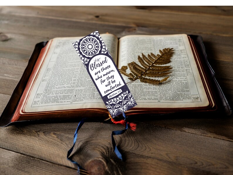 The Beatitude Bookmarks Printable Pdf,png,svg•for Men,women,kids,teens ...