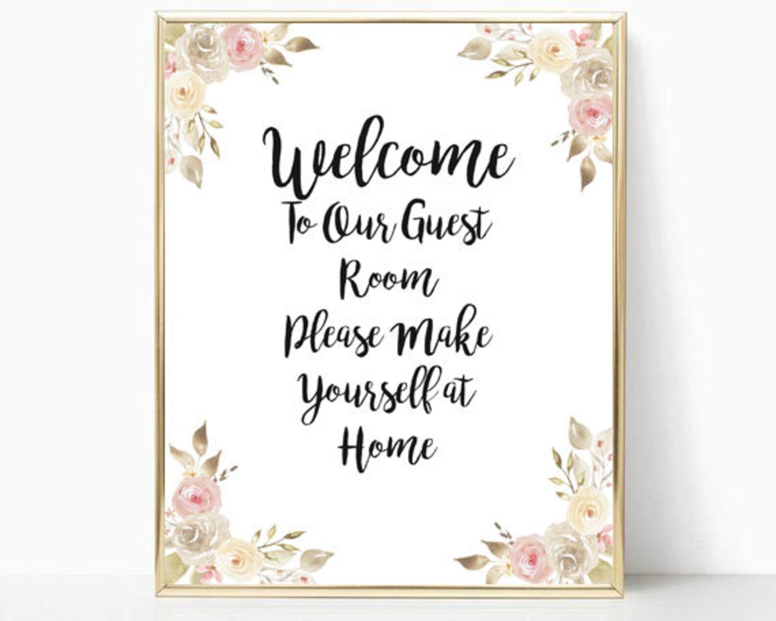 Guest Room Prints, Guest Room Welcome Sign, Guest Room Decor, Guest ...