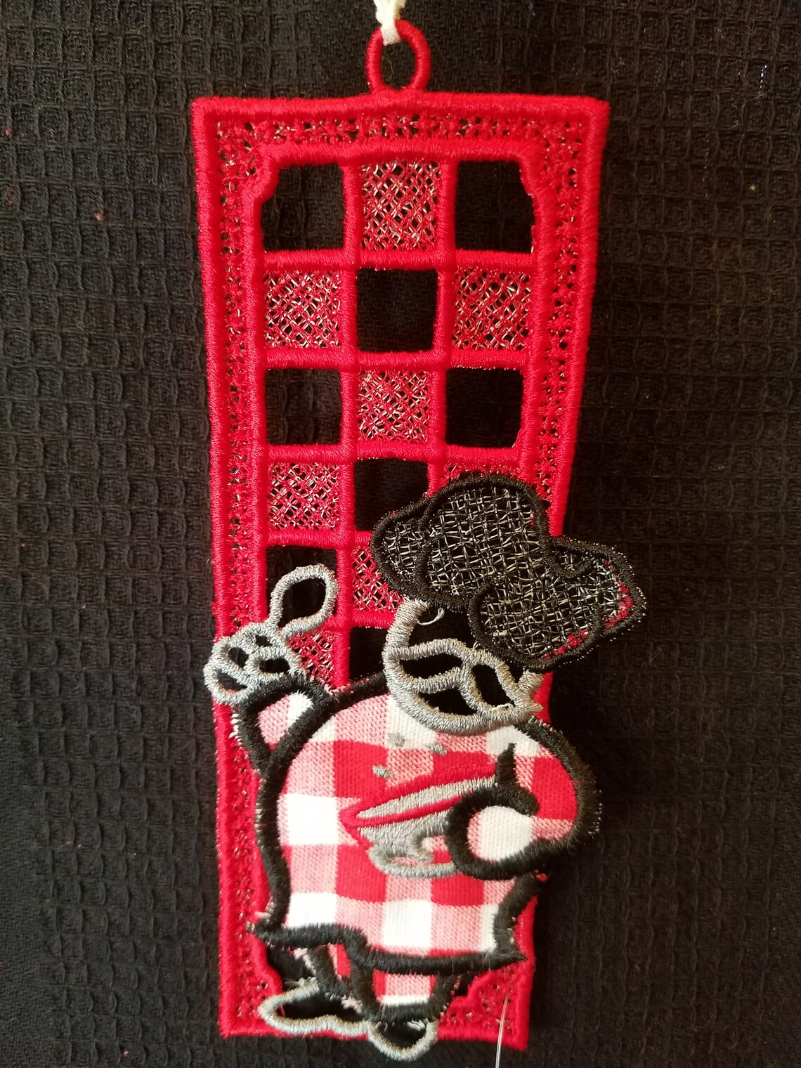 Free Standing Lace Bookmark With Chef Applique - Etsy