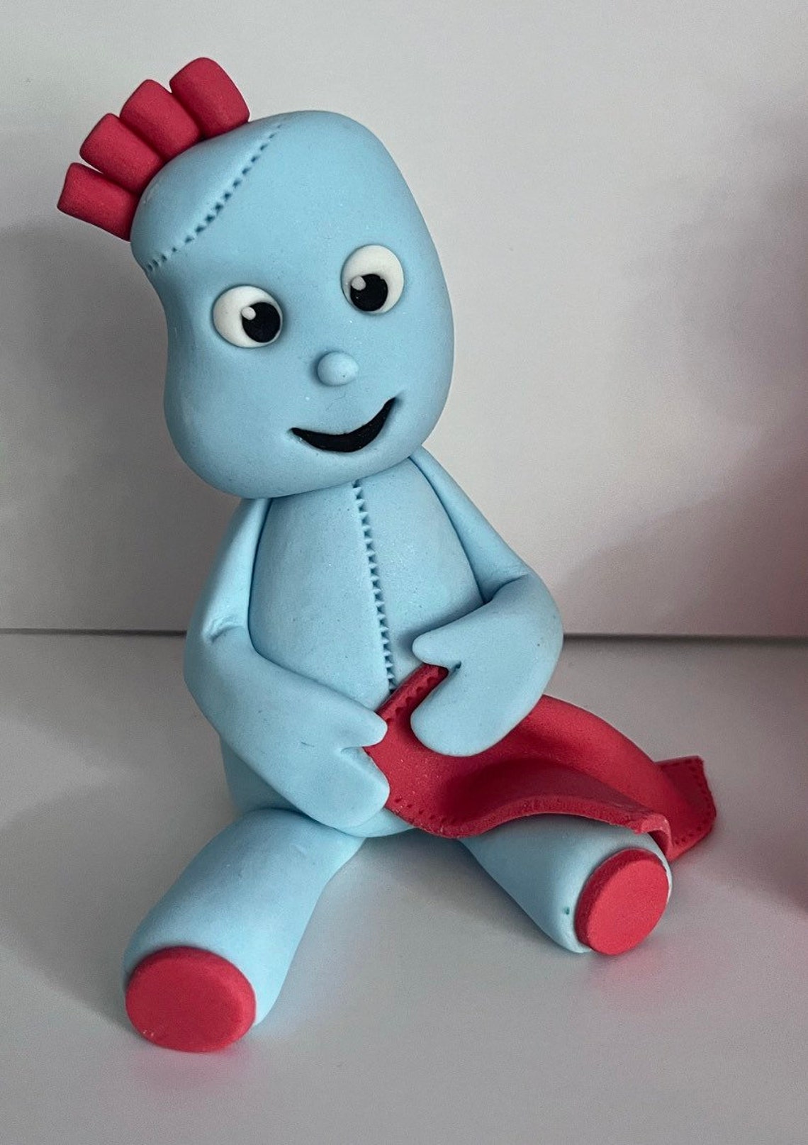Iggle Piggle in the Night Garden Birthday Handmade Cake Topper Set ...