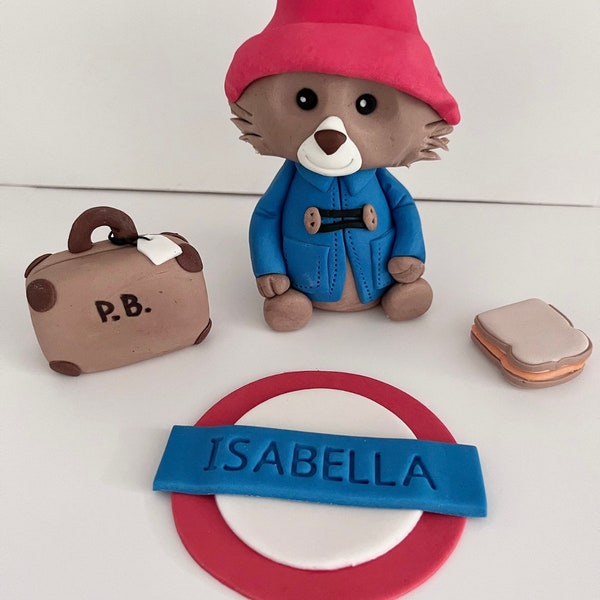 Paddington Bear Cake Topper - Etsy UK
