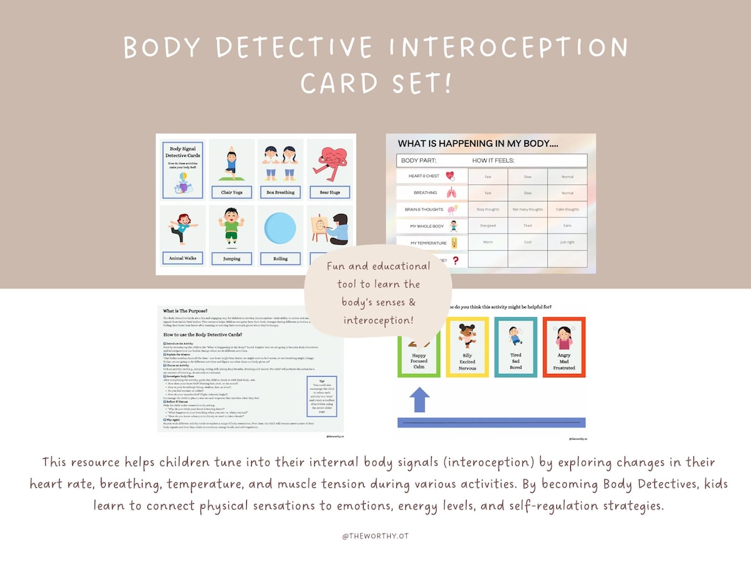 Body Detective Cards: Digital Resource for Kids to Explore ...