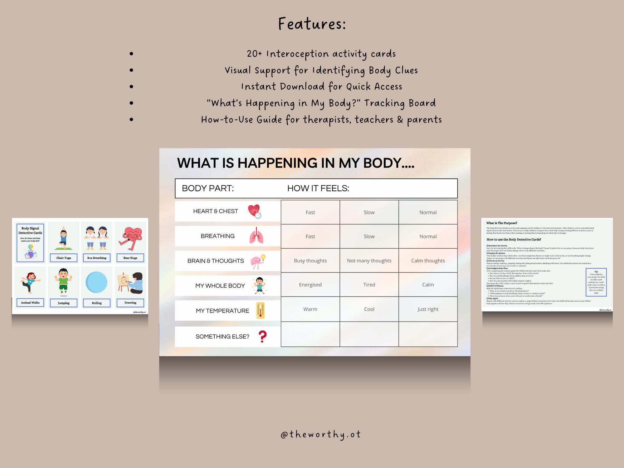 Body Detective Cards: Digital Resource for Kids to Explore ...