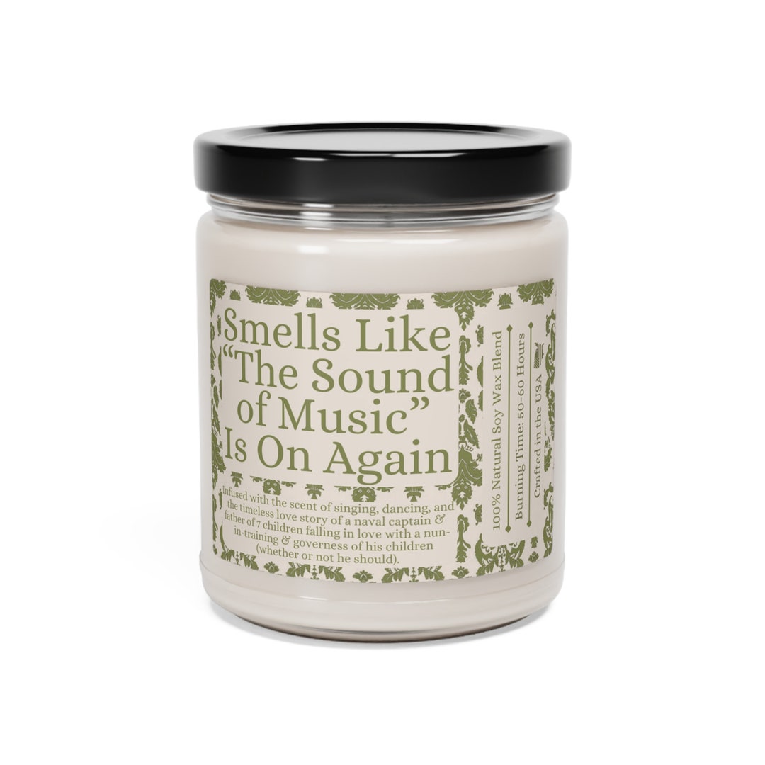 Sound of Music Candle Sound of Music Gift Sound of Music Birthday ...