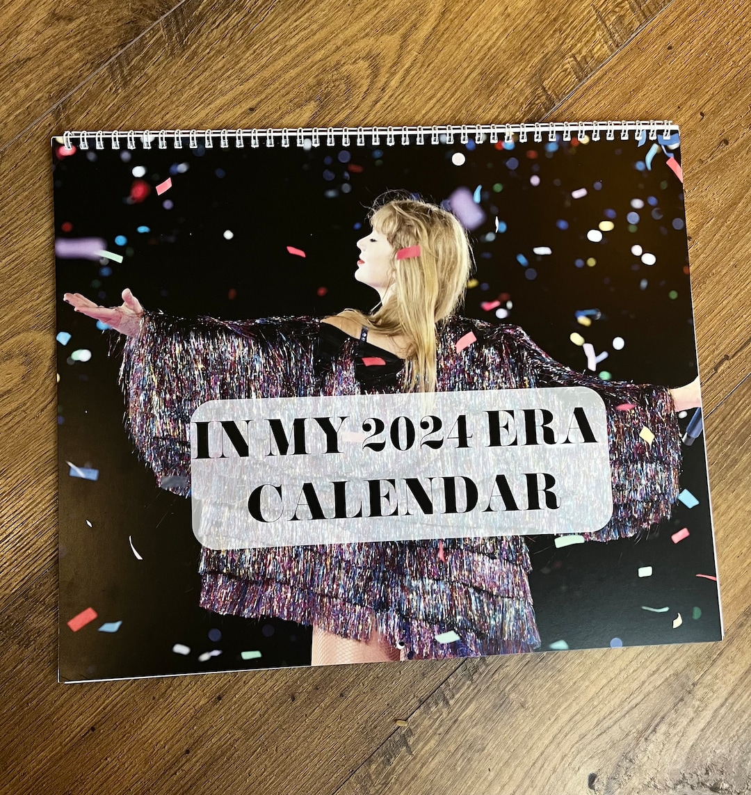 Taylor Swift Calendar 2024 Eras Tour Calendar Swiftie Calendar Swiftie ...