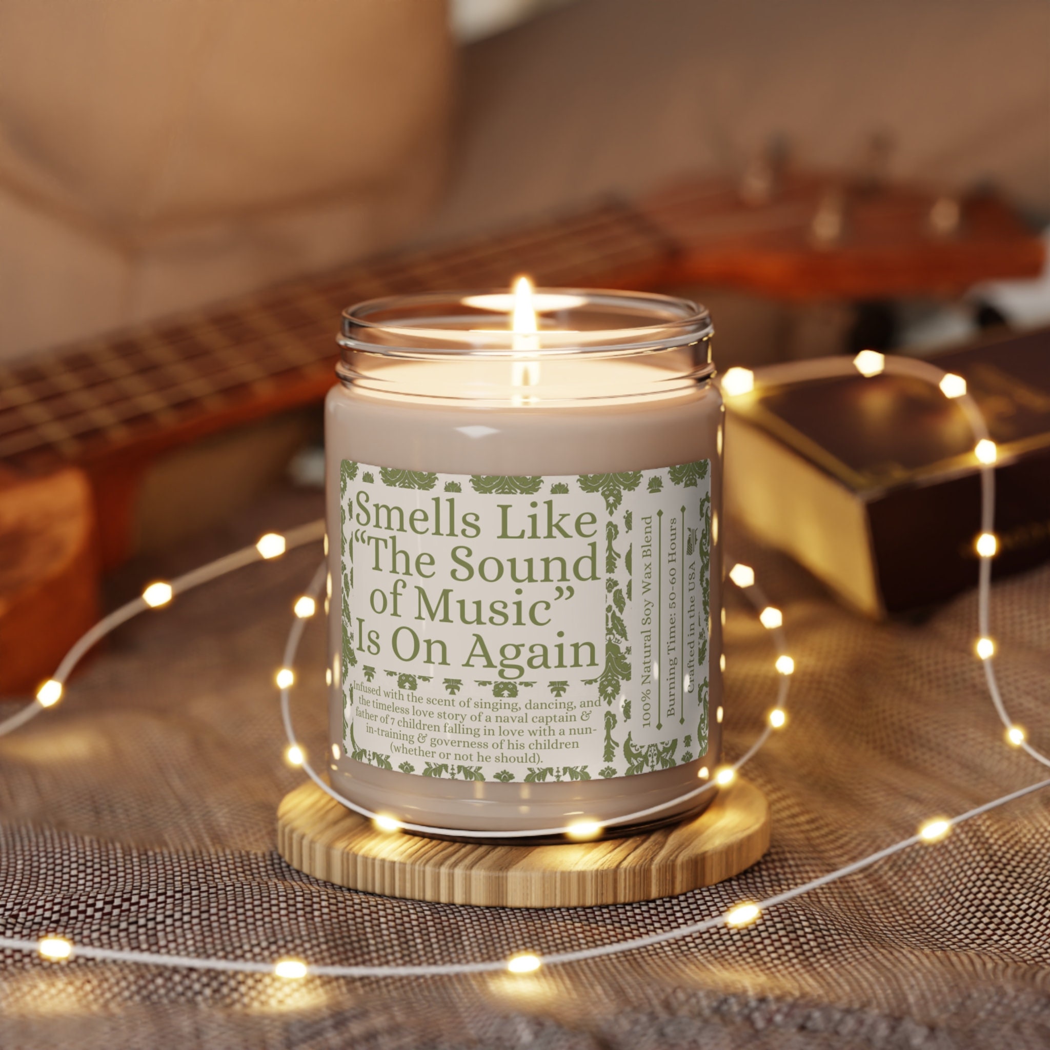 Sound of Music Candle Sound of Music Gift Sound of Music Birthday ...