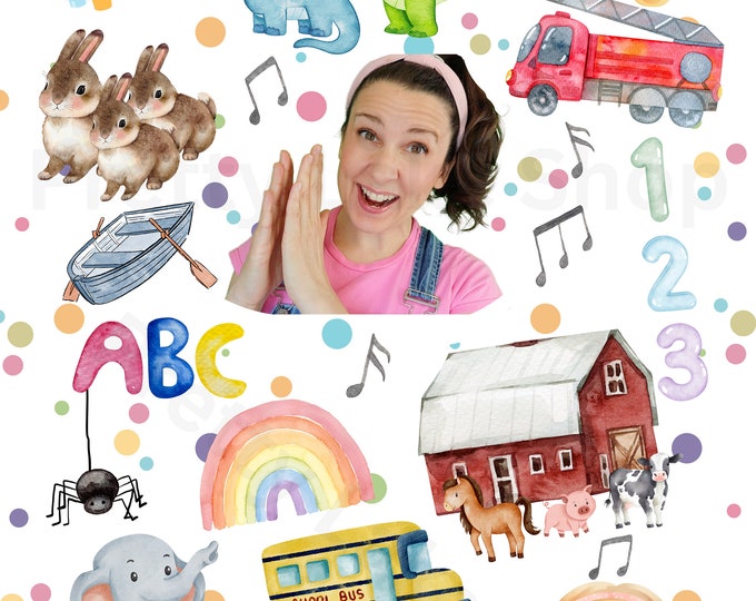 30 X 40 in Ms Rachel Blanket With Song Symbols Velvety Blanket for ...