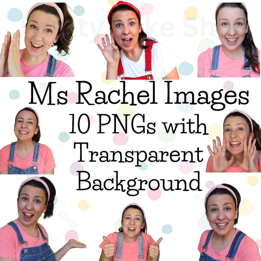 Ms Rachel PNG Imágenes / Ms Rachel Fondo Transparente / Miss Rachel ...