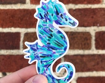 Seahorse Sticker (with Photos) | Etsy