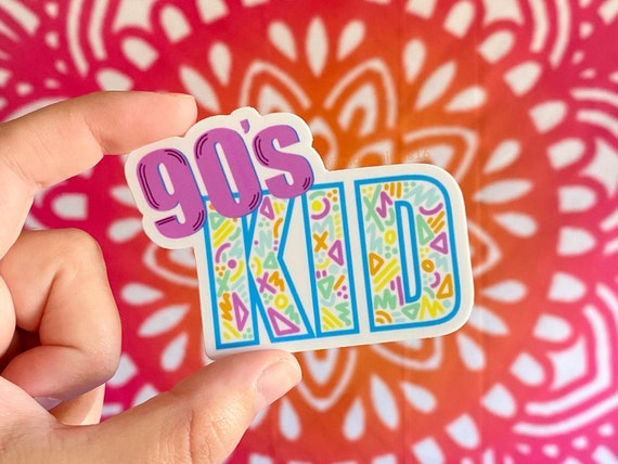90's Kid Sticker - Etsy