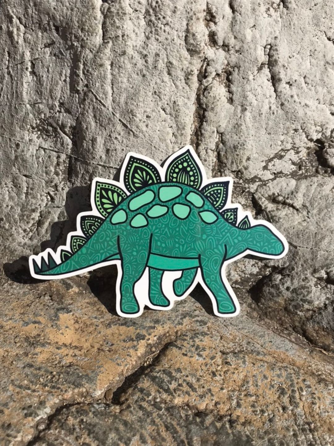 Dinosaur Sticker - Etsy