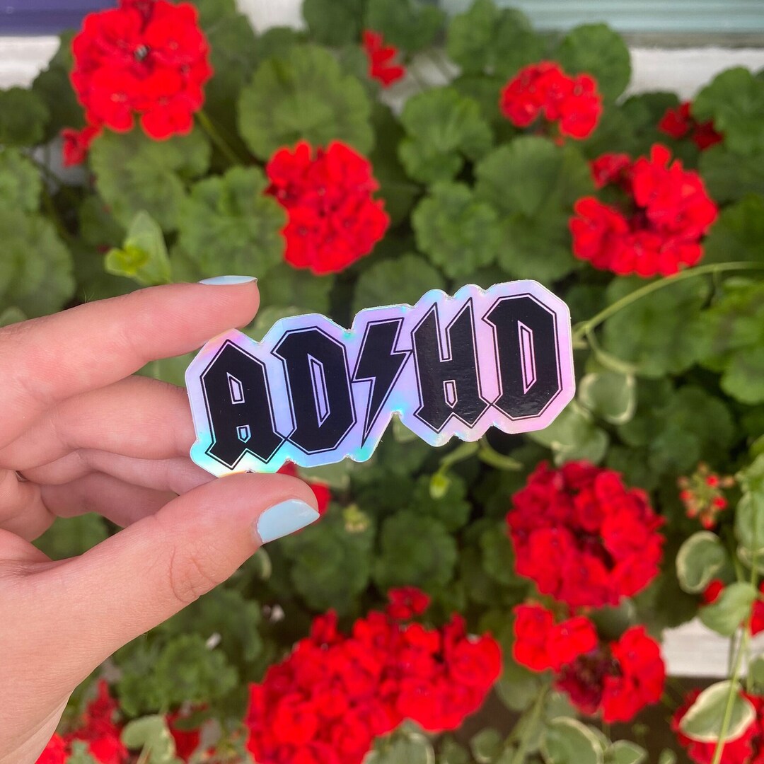 ADHD Sticker - Etsy