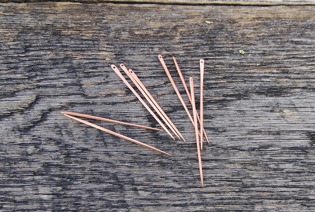 Hand-made Reproduction Copper Needles - Etsy