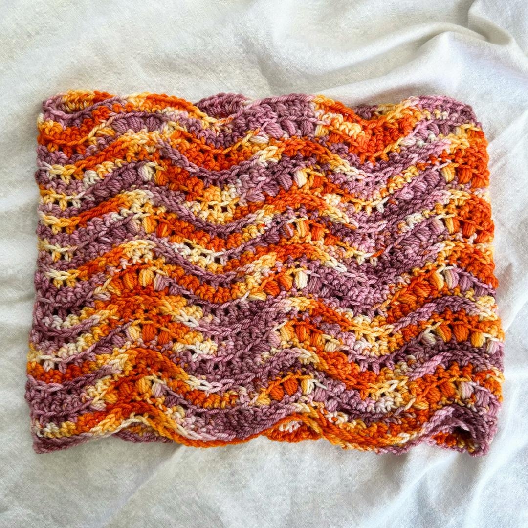 Briar Rose Cowl Crochet Pattern | Ripple Crochet Cowl for Women ...