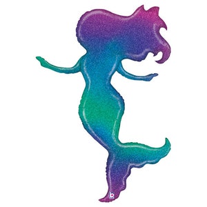 DIY Large 55 Balloon Tower/jumbo Mermaid Balloon/mermaid Balloons ...