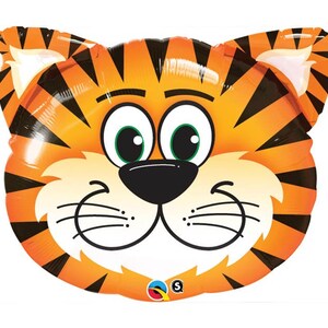 Giant Tiger Balloons/32/safari Party/tiger Balloon/safari Balloons ...