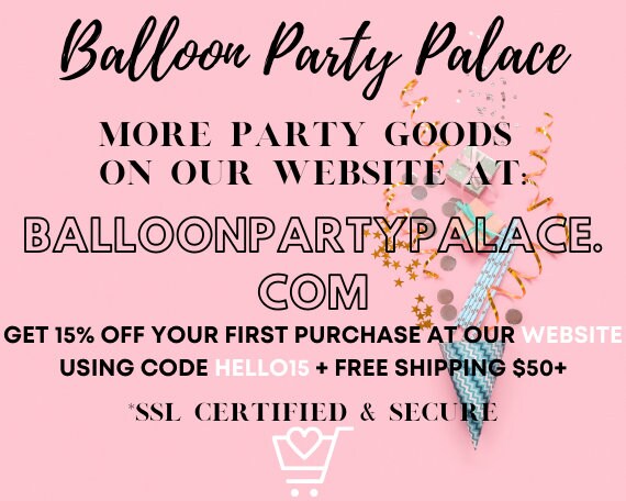 Chrome Balloons/mix & Match/mermaid Party/mermaid | Etsy