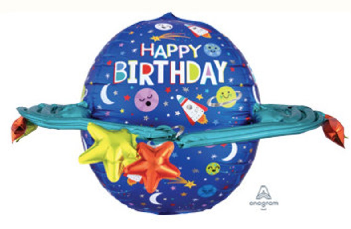 Out of Space Balloons/astronaut Party/celestial Party/galaxy - Etsy