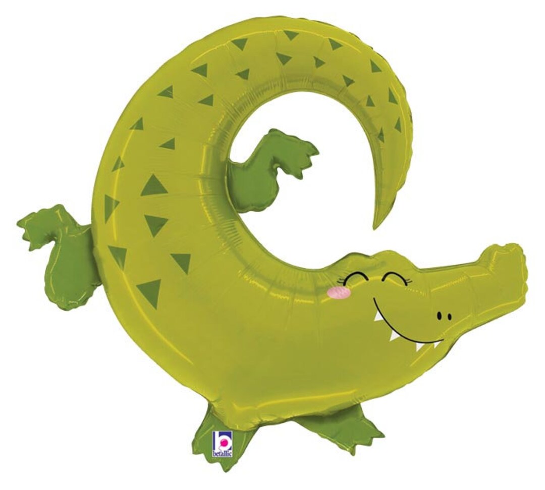 Jumbo Alligator Balloon/jungle Theme/jungle Party/safari - Etsy