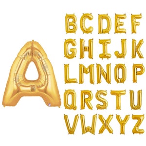 Custom Letter Balloon Banner/create Your Own Words/you - Etsy