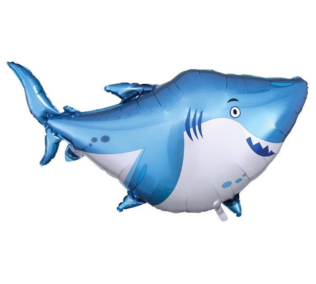 Jumbo Shark Balloons/shark Balloons/under the Sea Party/under - Etsy