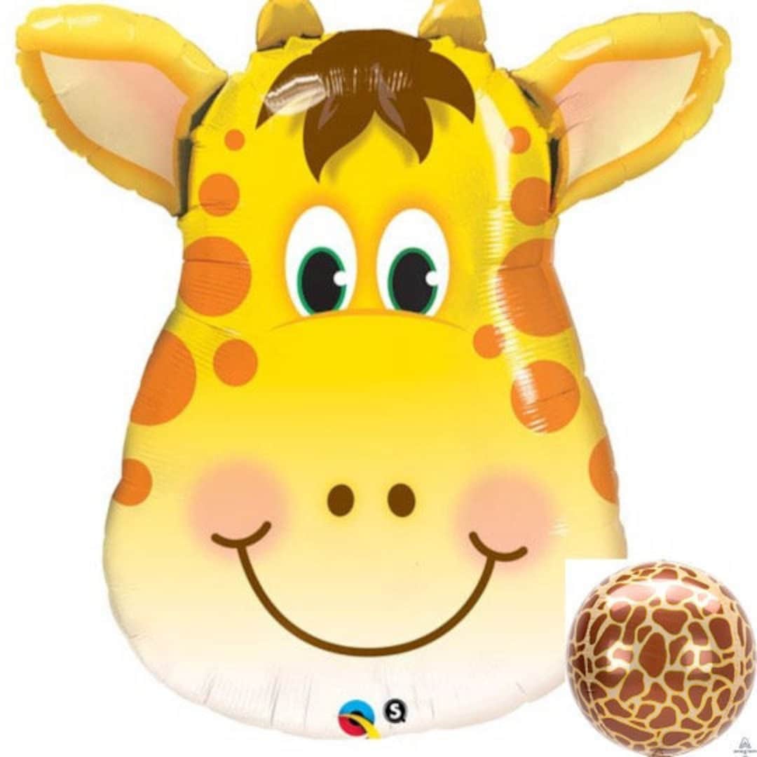Giraffe Balloons/giraffe Balloon/animal Party/zoo Party/safari Party ...