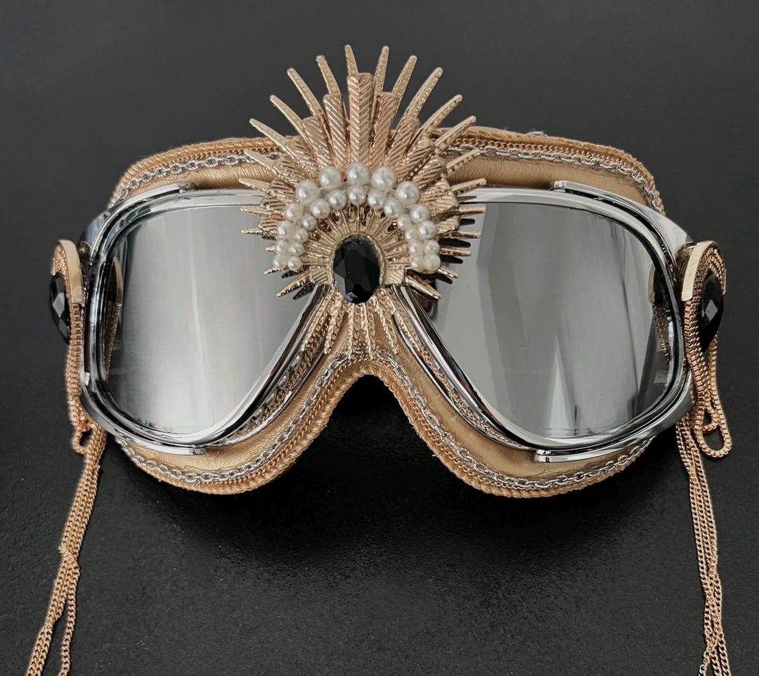 Antique Crown Masquerade Goggles Burning Man Goggles - Etsy