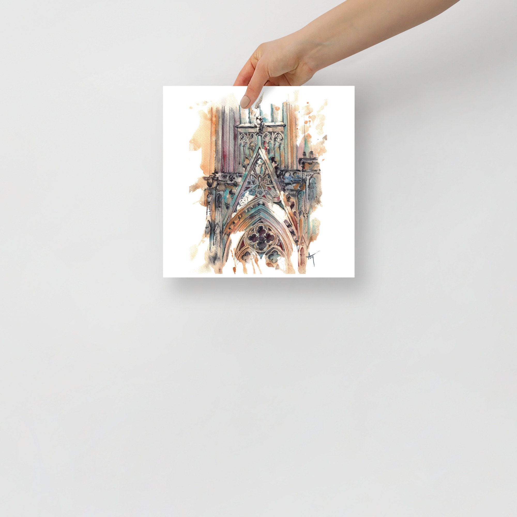 Cologne Poster Koln Print Wall Art Cologne Watercolor Germany Art ...