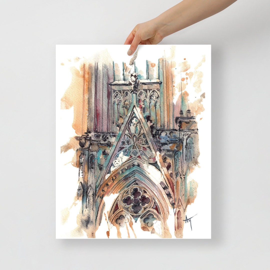 Cologne Poster Koln Print Wall Art Cologne Watercolor Germany Art ...
