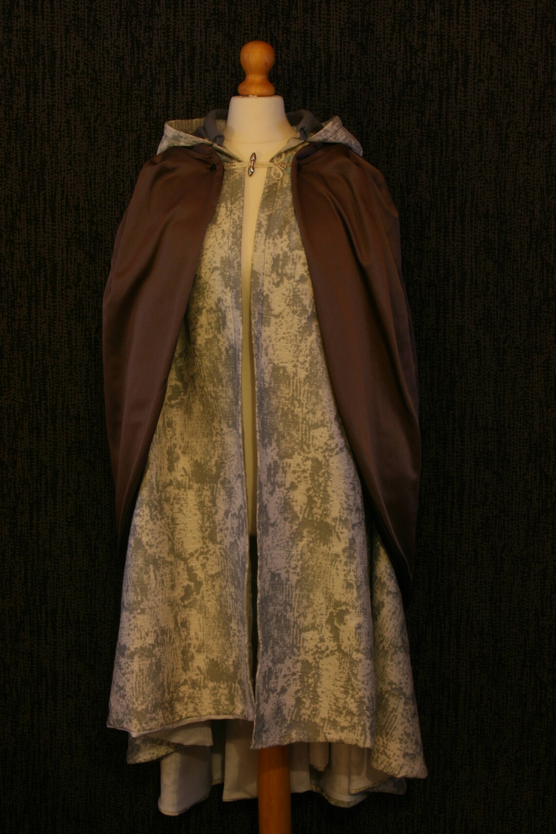 Winter Cloak With Detachable Cape - Etsy