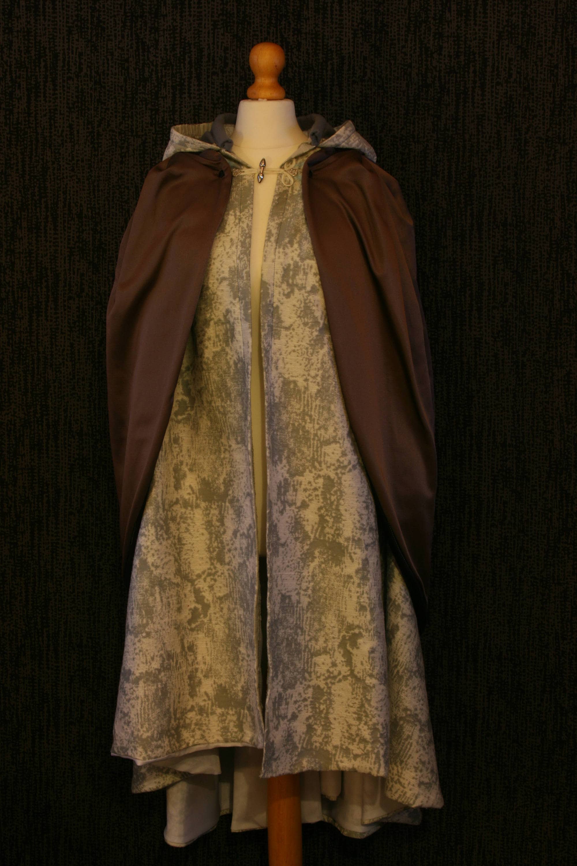 Winter Cloak With Detachable Cape - Etsy