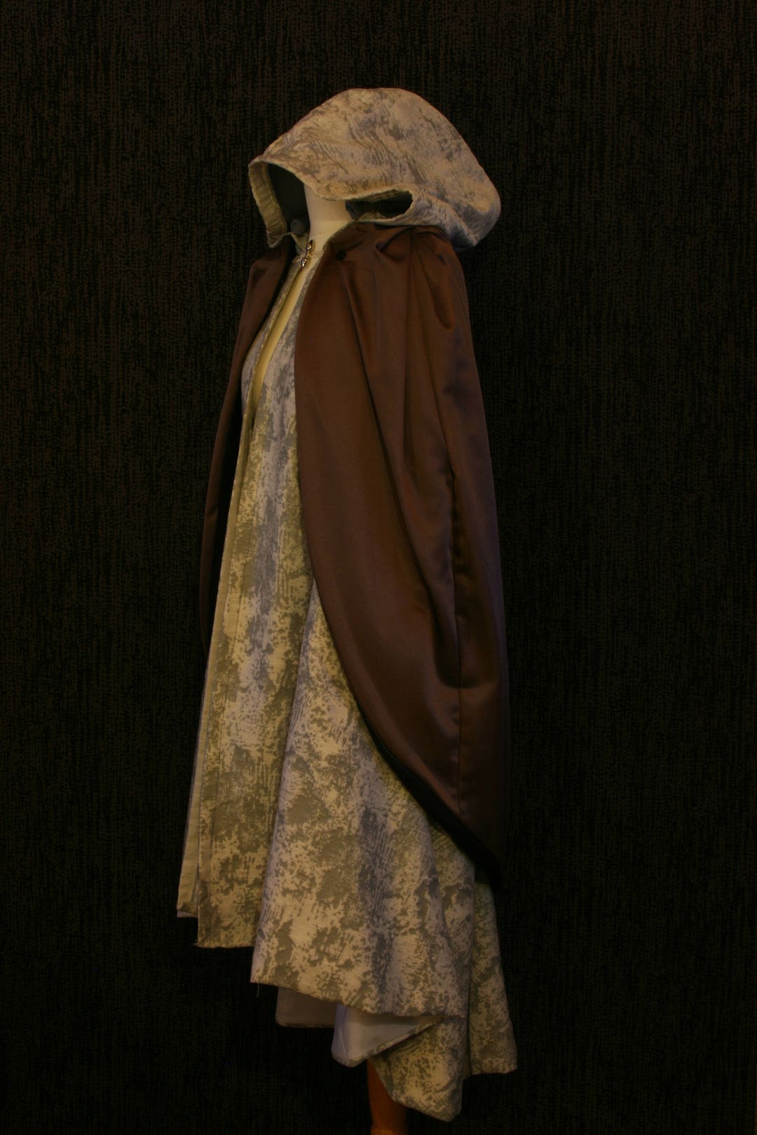 Winter Cloak With Detachable Cape - Etsy