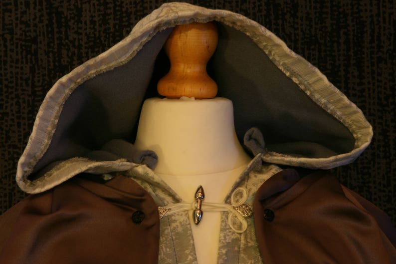 Winter Cloak With Detachable Cape - Etsy