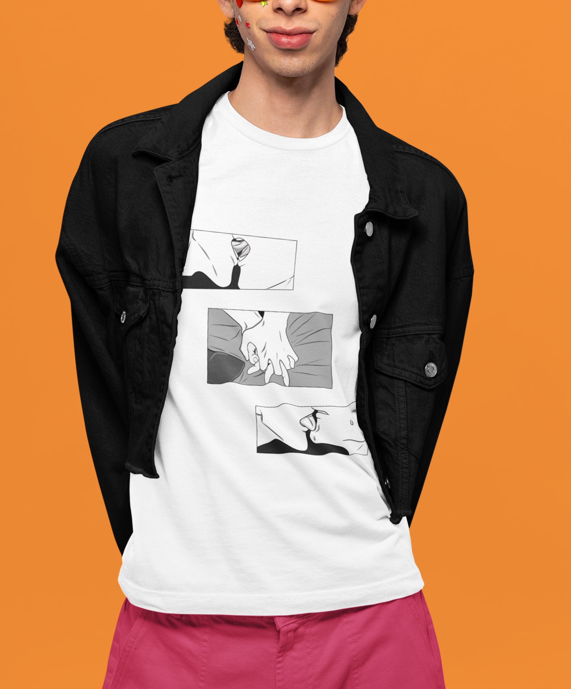 Yaoi BL Anime Fan Art Boys Love Anime Shirt Comic Panel - Etsy