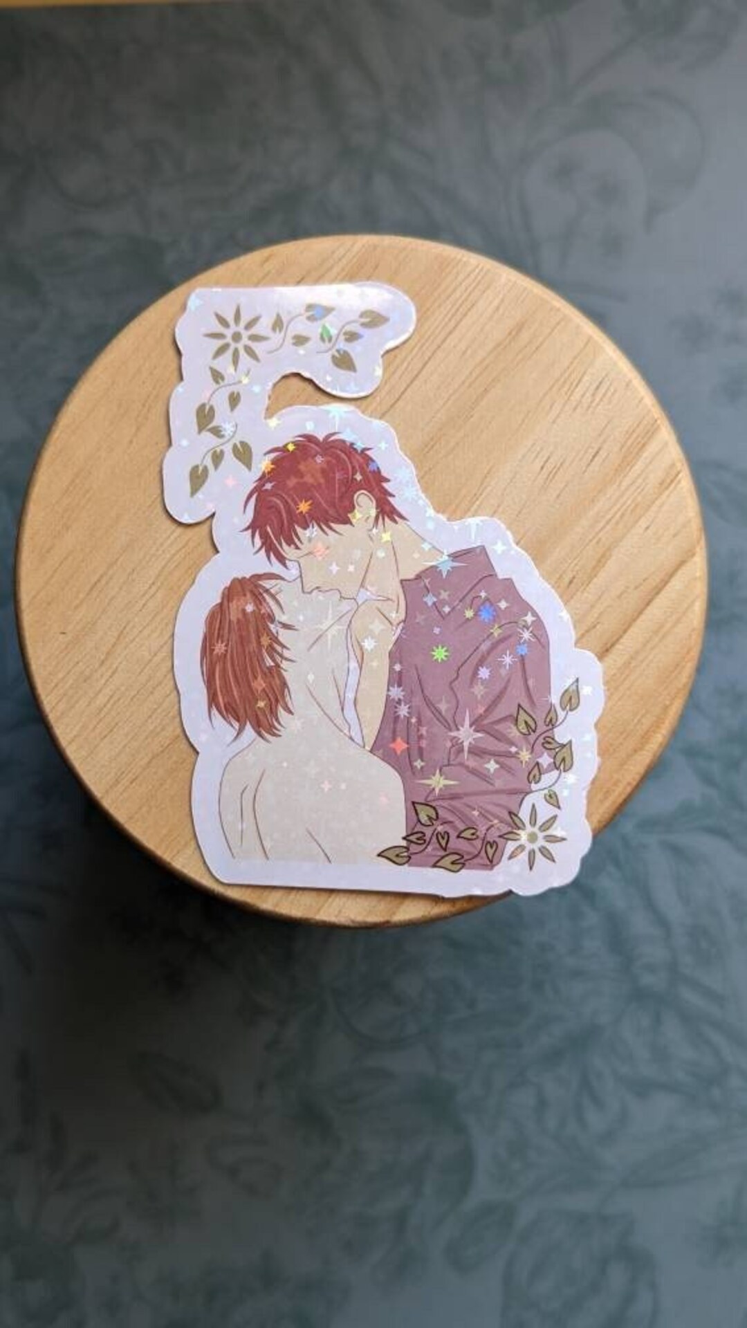 Yaoi BL Anime Fan Art Boys Love Anime Shirt Sticker Holographic - Etsy