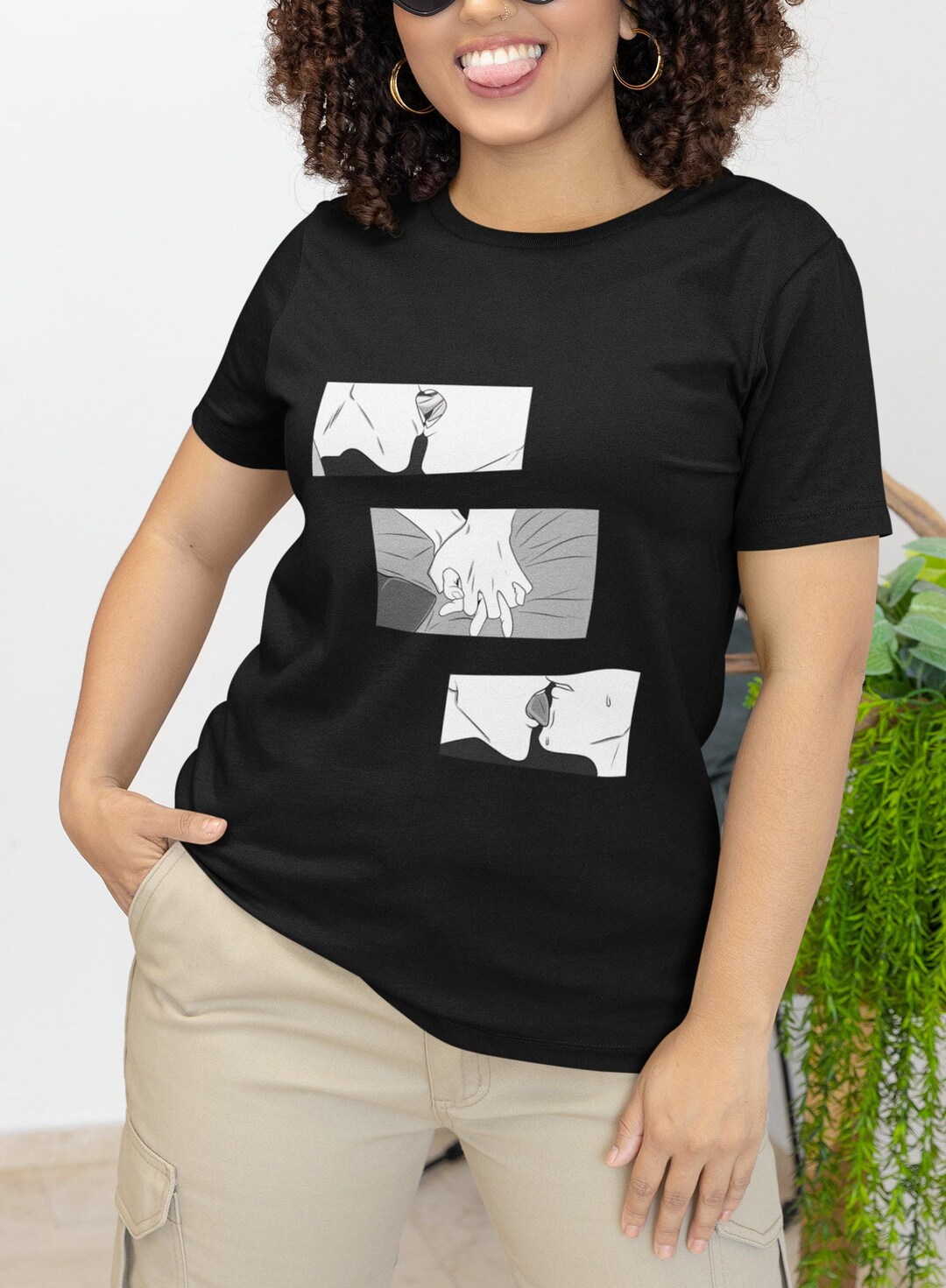 Yaoi BL Anime Fan Art Boys Love Anime Shirt Comic Panel - Etsy