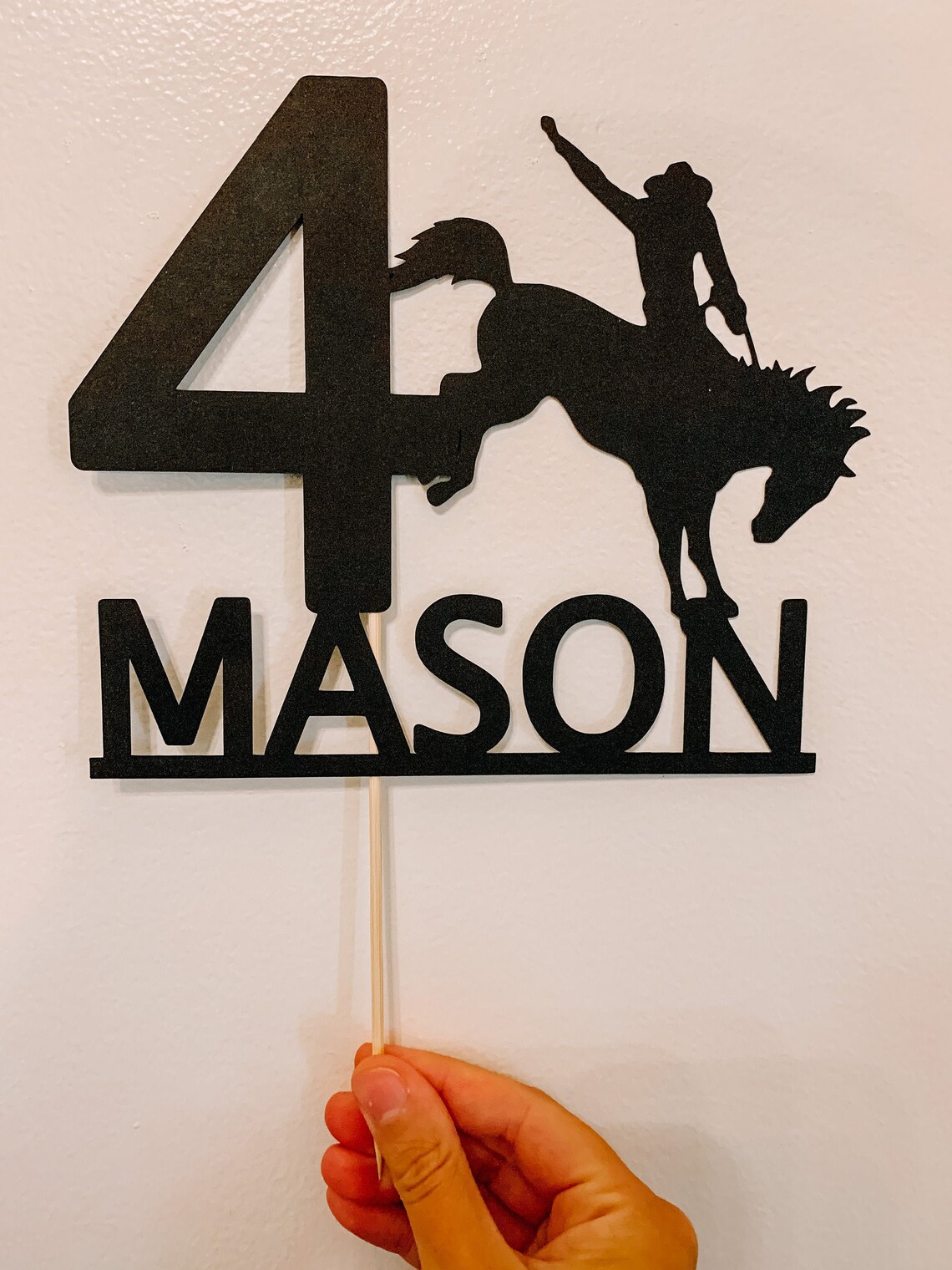Rodeo Cake Topper Cowboy Cake Topper Cowboy Birthday | Etsy